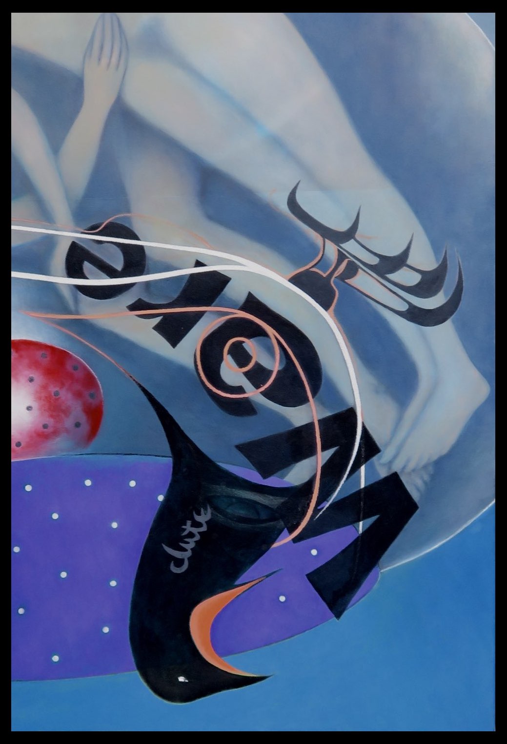 Masques of the Disappeared – Art by Judith Clute