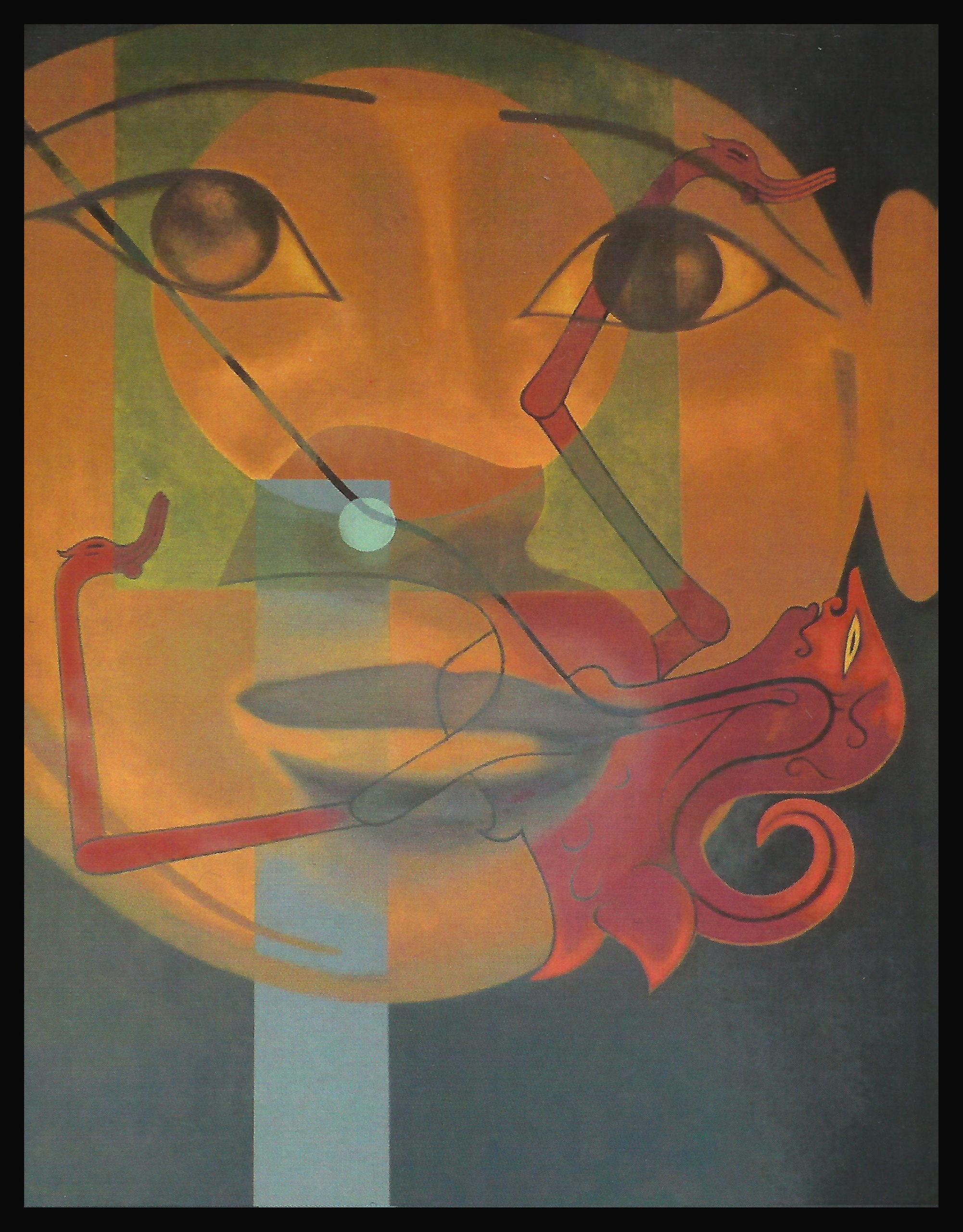 Masques of the Disappeared – Art by Judith Clute