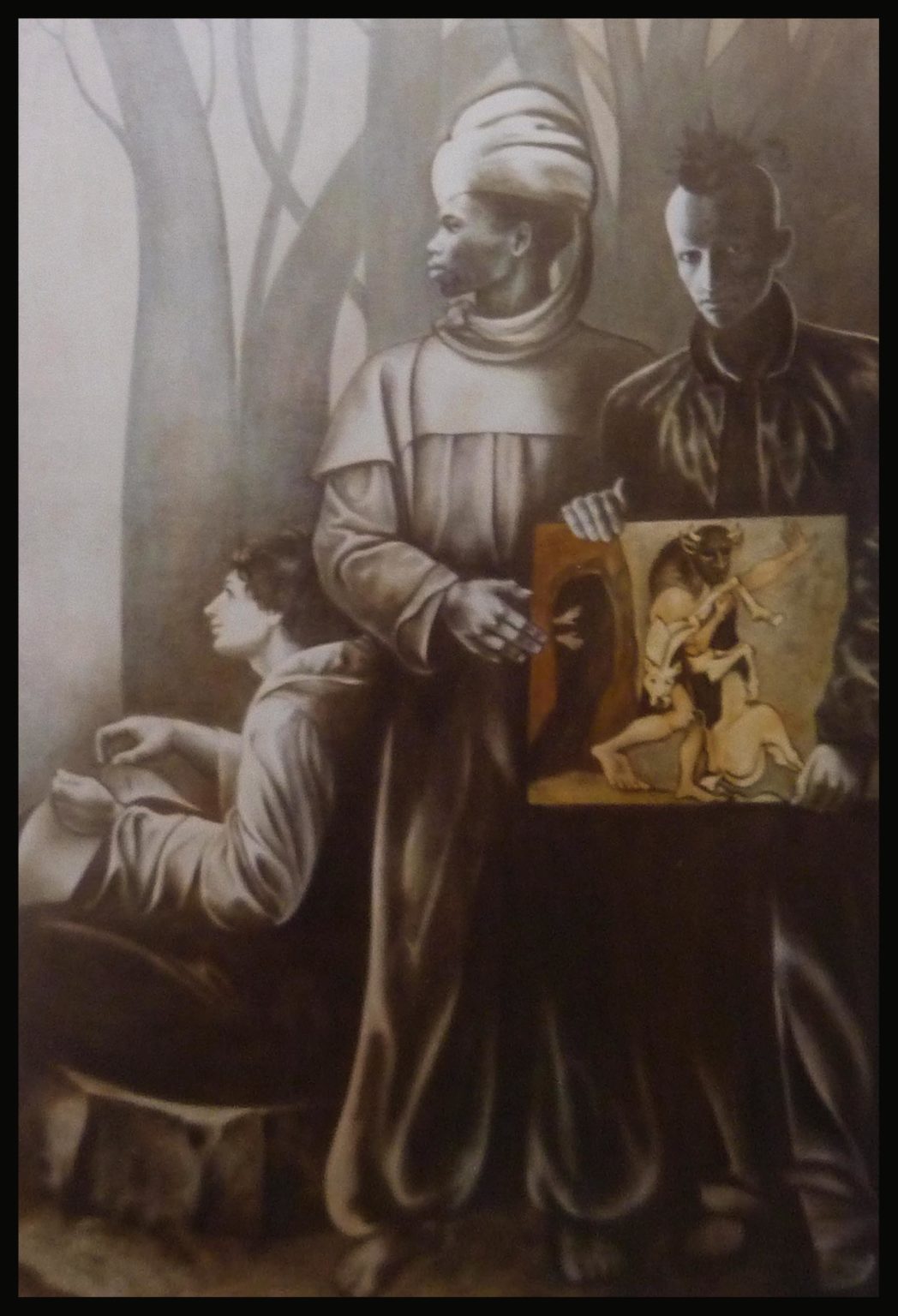 selected sold paintings – Masques of the Disappeared